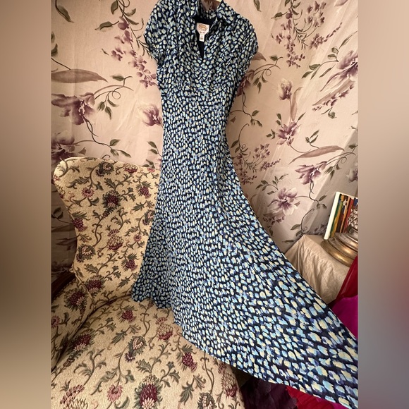Talbots | Dresses | Talbot Genuine Silk Crepe Fully Lined Dress Below ...